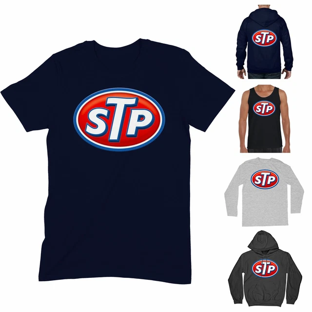 STP MOTOR OIL Logo T Shirt - Racing Speedway Motorcycle Biker £29.95 ...