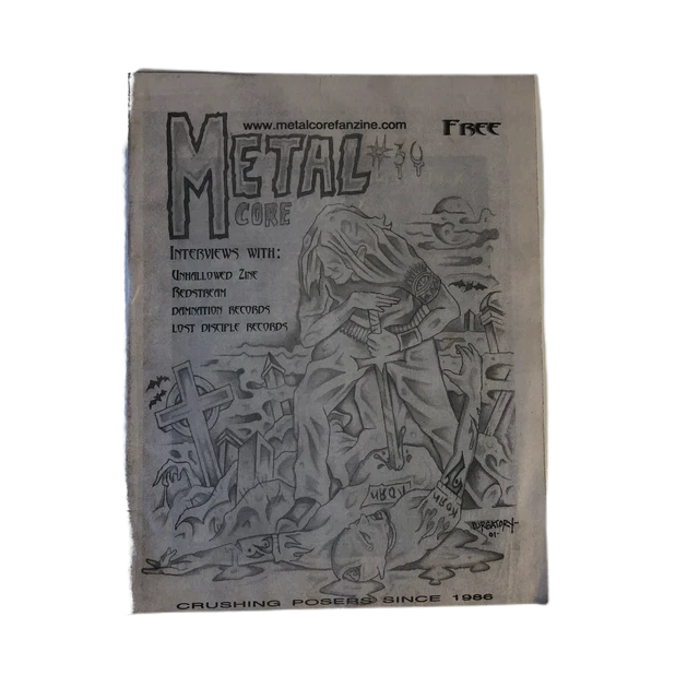 VINTAGE METAL CORE Fanzine "Issue 30" £17.84 - PicClick UK