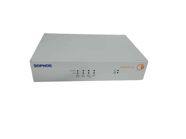 SOPHOS UTM 110/120/100 Rev 5 Firewall Security Router *READ* ! $80.00 ...