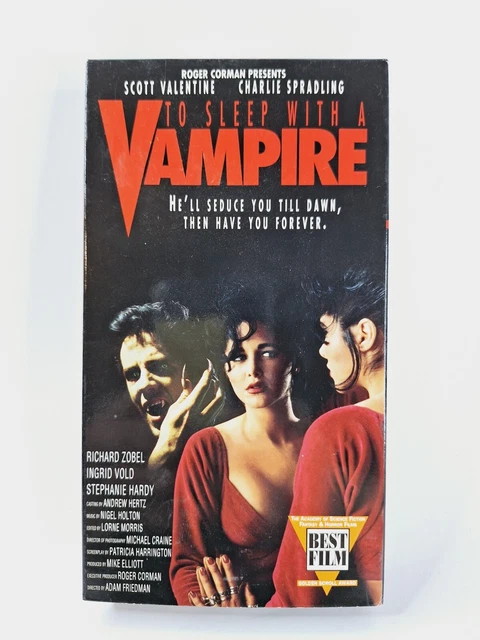 TO SLEEP WITH a Vampire (VHS, 1993) Scott Valentine Charlie Spradling ...