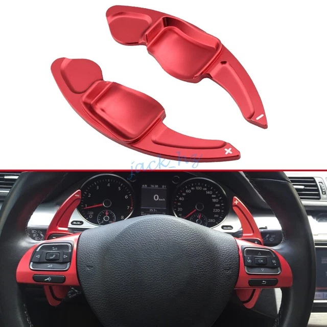 STEERING WHEEL PADDLE Shifter Extension For VW Golf MK6 GTI R Tiguan ...