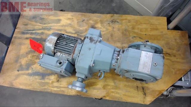 SEW EURODRIVE DFT71D-4 Variable Speed Gear Motor, 0.37 Kw, 277/480 ...