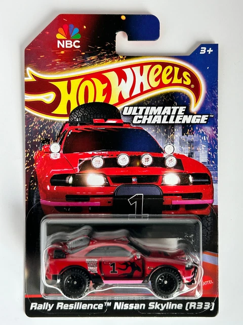 HOT WHEELS NISSAN Skyline GT-R (R33) NBC Ultimate Challenge RLC ...