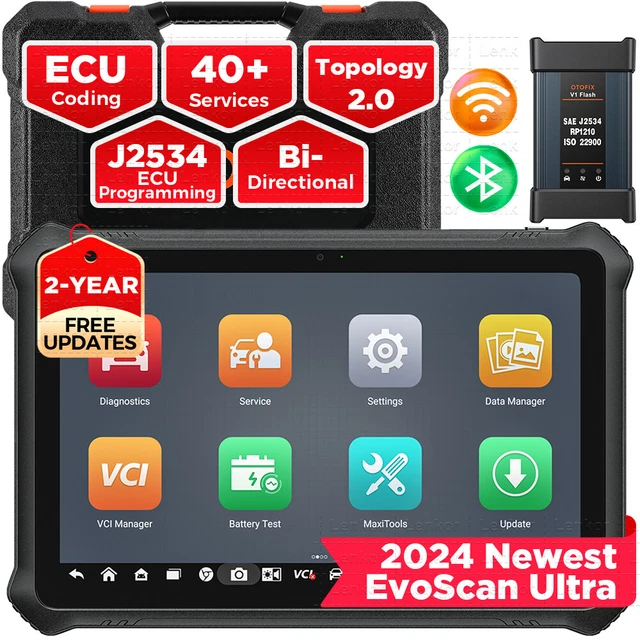 OTOFIX EVOSCAN ULTRA Outils Diagnostics Systèmes Complète Programme ÉCU ...