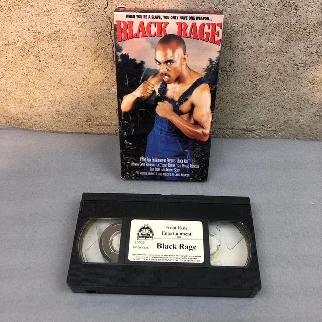 VINTAGE BLACK RAGE VHS Video Tape Front Row Entertainment £13.92 ...