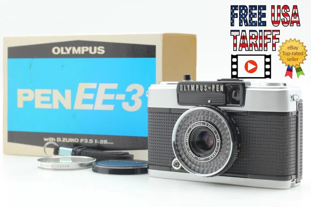 [UNUSED] RED FLAG OK Olympus Pen EE3 Half Frame 35mm Film Camera From ...