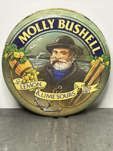 MOLLY BUSHELL'S NO.1 The Old Buson EMPTY Collectable Tin Storage ...