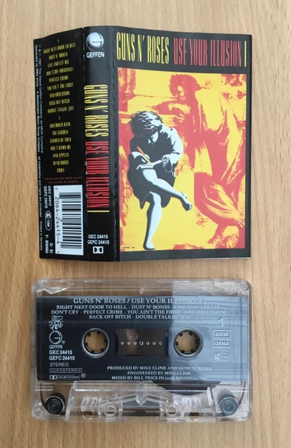 🌟GUNS N ROSES🌟CASSETTE Album🌟Use Your🌟Hard Rock🌟Heavy Metal🌟Uk🇬🇧Seller🌟 ...
