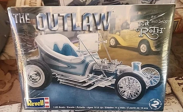 1/25 REVELL THE OUTLAW Big Daddy Ed Roth. Kit # 85-4294 SEALED $30.00 ...
