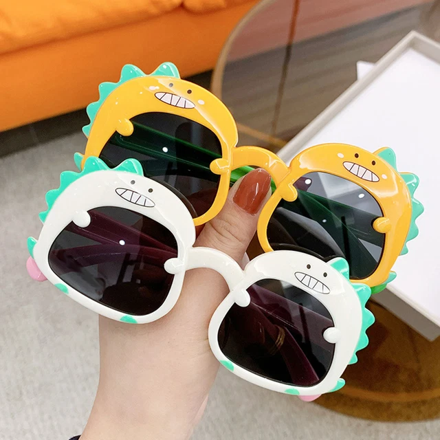 EYE GLASSES KIDS Goggles Cute Cartoon Dinosaur Sunglasses for Boys ...