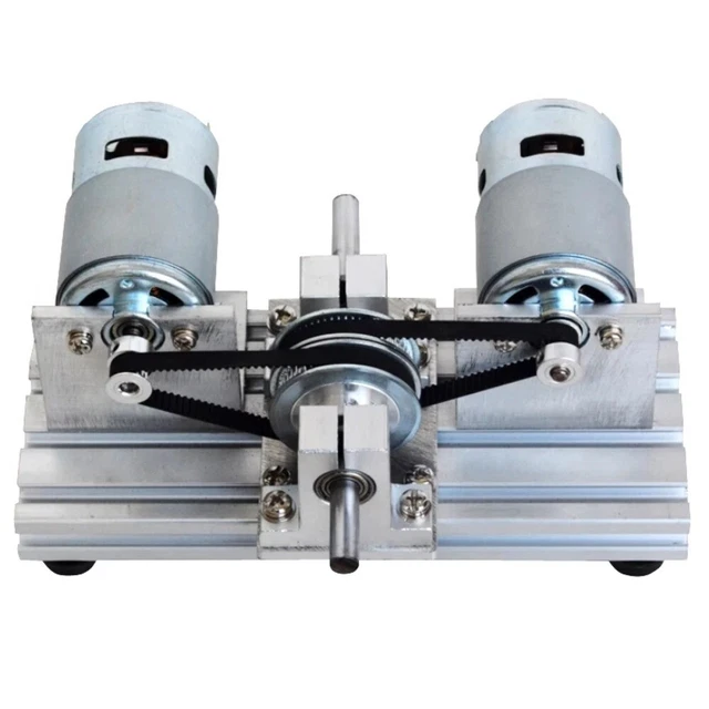 12V 24V DC Dual Spindle Motor Drive Kit 775 795 895 DC Motor DIY Lathe ...