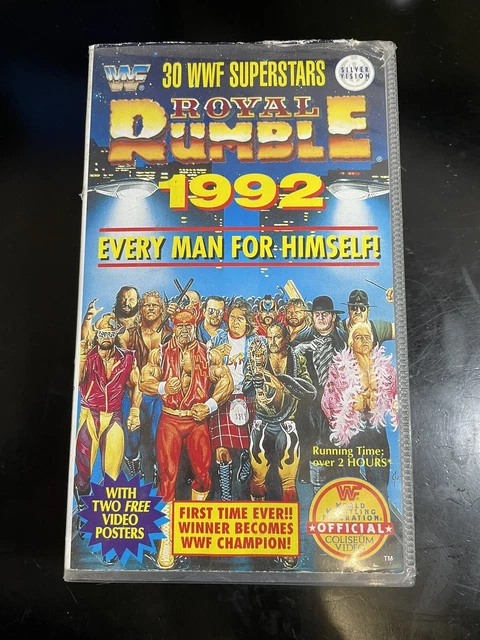 WWF ROYAL RUMBLE 1992 VHS Video Tape Wrestling -Tested £11.99 - PicClick UK