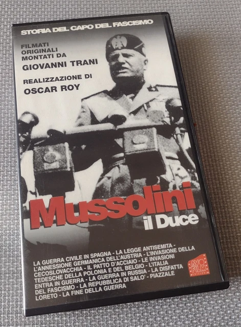 VHS MUSSOLINI IL Duce Avo Film EUR 5,00 - PicClick FR