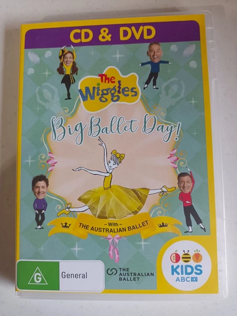 THE WIGGLES BIG Ballet Day Cd & Dvd - Preloved Dvd - Oz Seller- Free ...