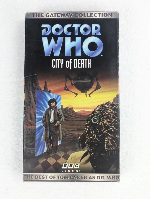 DOCTOR WHO CITY OF DEATH (VHS) Tom Baker BBC VIDEO The Gateway ...