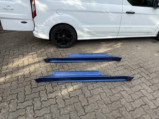 MINI COOPER R50/R53/R52 (Hyper Blue Metallic) Aero Side Skirts+fixing ...