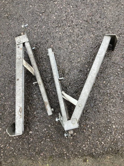 TRAILER TENT FOLDING Camper Wind Down Leg Steadies X 2 £25.00 - PicClick UK