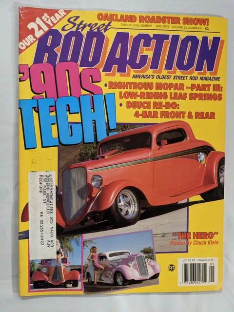 STREET ROD ACTION MAGAZINE MAY 1993 '90s Tech M305 $11.99 - PicClick