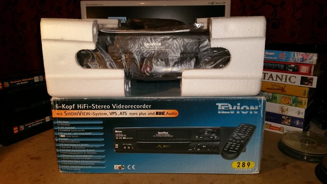 TEVION MD9096 VIDEO RECORDER 6 HEAD HiFi STEREO, 2 JAHRE GARANTIE EUR ...
