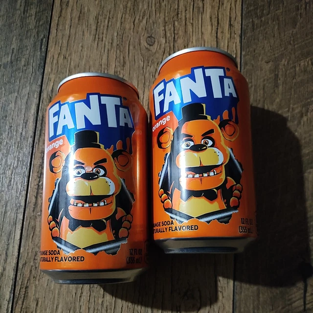 2025 FIVE NIGHTS AT FREDDY'S 2 LE FANTA FREDDY FAZBEAR 12oz CAN SEALED ...