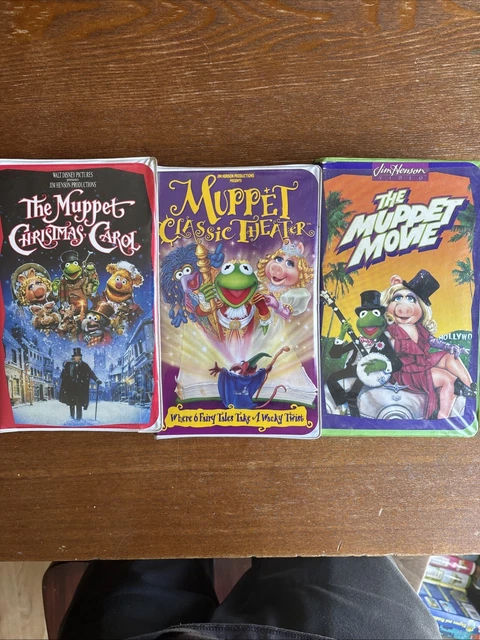 THE MUPPET MOVIE VHS Lot 1993 Jim Henson Muppet Christmas Carol ...