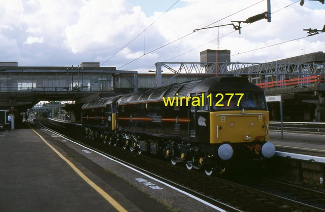 ORIGINAL RAILWAY SLIDE Class 47 47798/799 at Stafford 07.02 £3.99 ...