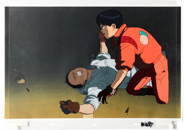 AKIRA (1988) PRODUCTION CELS & DOUGA drawing animation art anime Kaneda ...