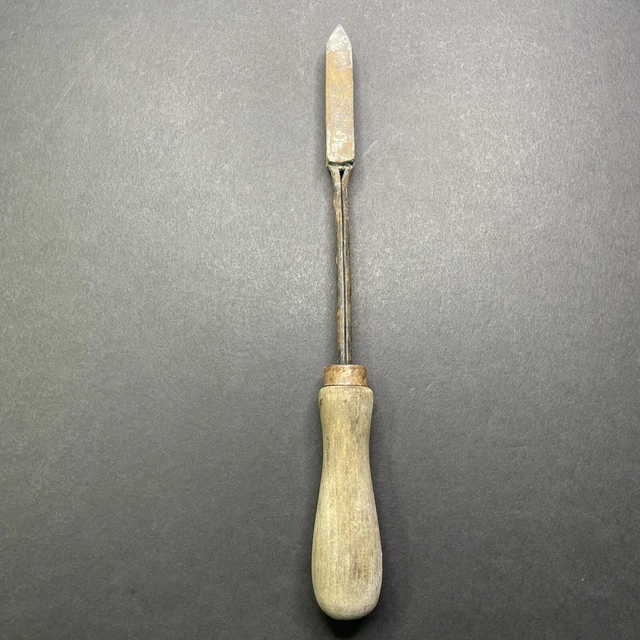 ANTIQUE 1890S BLACKSMITH'S Solid Copper Head Soldering Iron Hand Tool ...