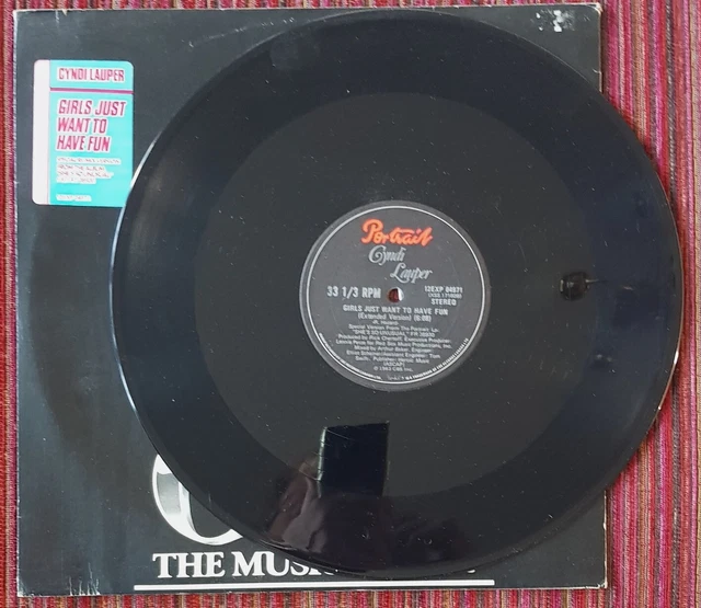 CYNDI LAUPER GIRLS Just Want To Have Fun (Extended)Rare 12 Inch Canada ...