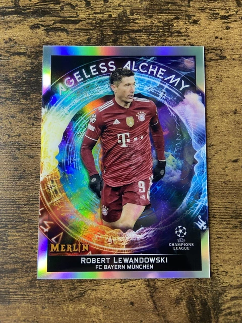 2021-22 MERLIN UEFA Champions League Ageless Alchemy #AA10 Robert ...