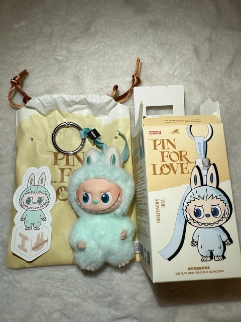 ORIGINAL POP MART Labubu Pin for Love A-M Buchstabe - I EUR 32,99 - PicClick DE