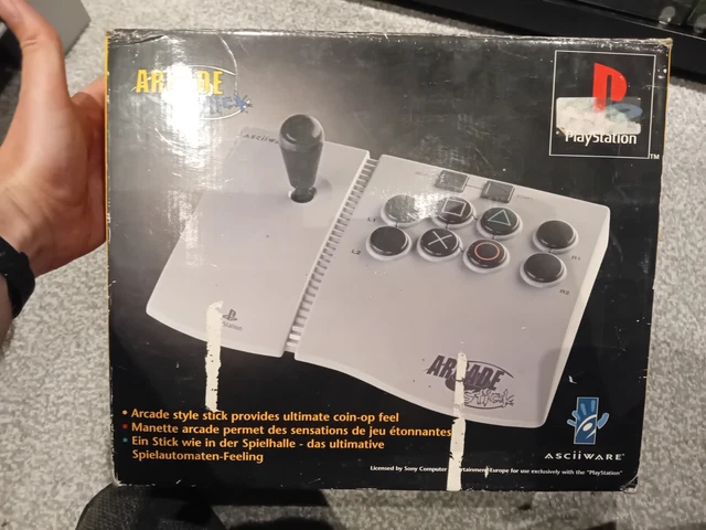 ASCII ASCIIWARE ARCADE Stick Playstation / Ps1 Boxed £30.00 - PicClick UK