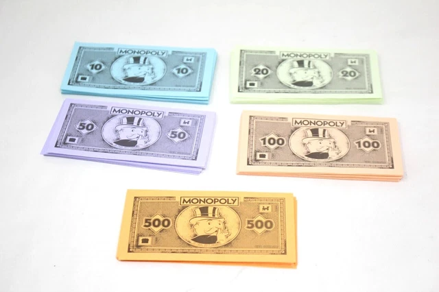 2017 MONOPOLY CHEATERS Edition Replacement Parts | Play Money $9.99 ...