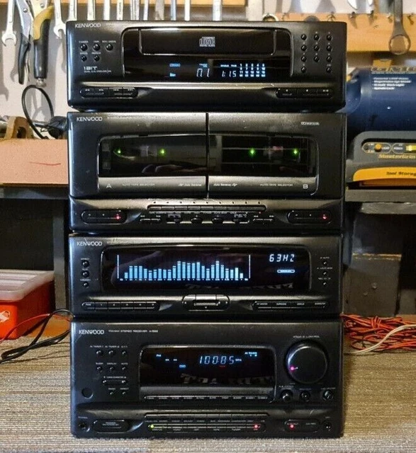 VINTAGE KENWOOD STEREO Component System Units/Cd/Tape Decks/Made In ...