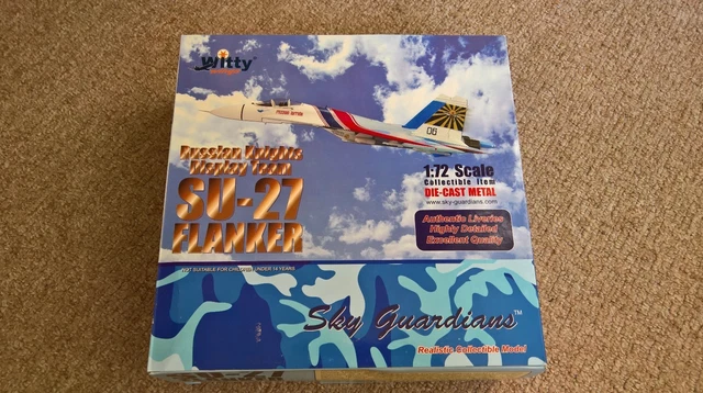WITTY SKY GUARDIANS Sukhoi Su-27 Flanker-B Russian Knights 06 WTW72014 ...