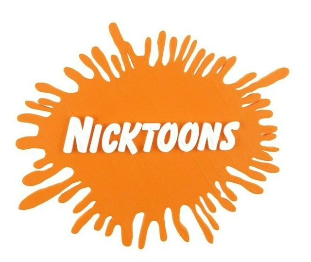 NICKTOONS OLD TV Logo 3D Printed Customizable Logos 20th Century Fox 3D ...