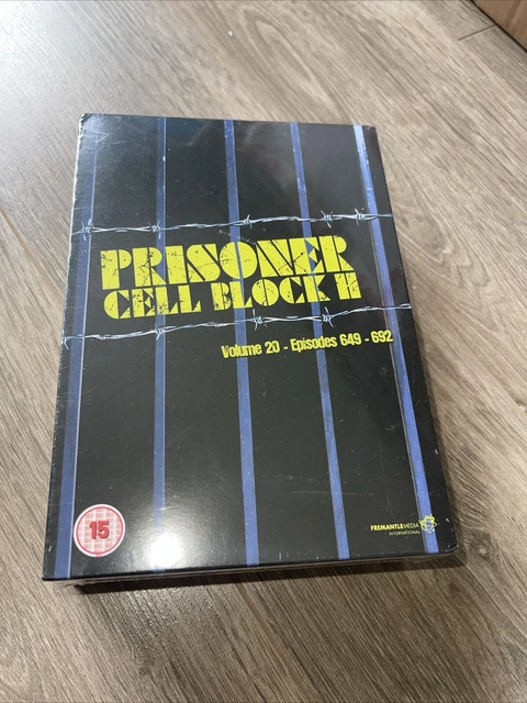 PRISONER CELL BLOCK H Vol 20 Dvd Episodes 649-692 Brand New & Sealed £ ...