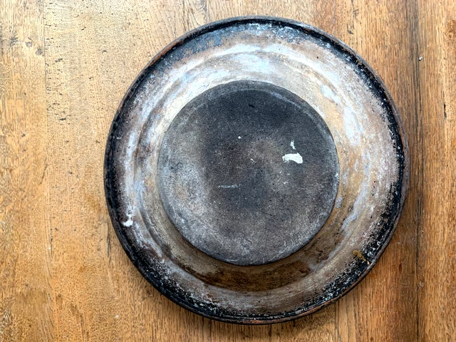 ALSACE TRES ANCIEN PLAT TERRE CUITE SOUFFLENHEIM XIXème ART POPULAIRE ...