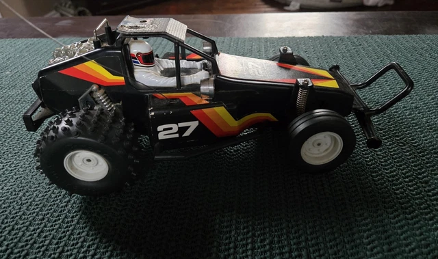 VINTAGE 1980S RC Remote Control Sand Rail Dune Buggy & Hand Control ...