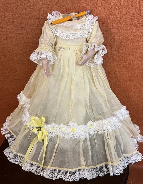 VINTAGE REPRODUCTION ANTIQUE Composition Jointed Doll Body For Bisque ...