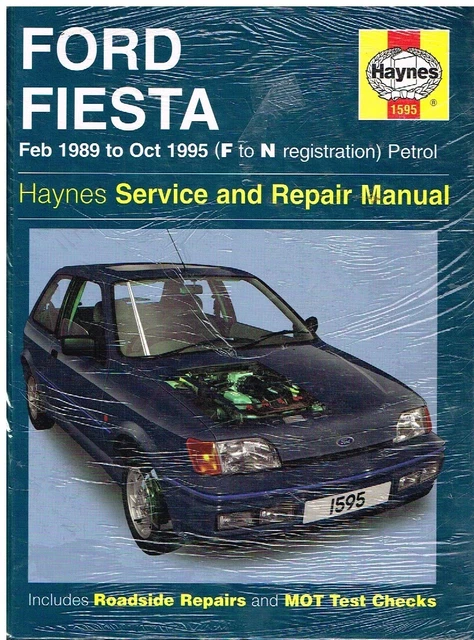 FORD FIESTA MK3 1.0 1.1 1.3 1.4 1.6 1.8 INCL XR2i RS1800/TURBO REPAIR ...