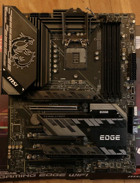 MSI MPG Z590 Gaming Edge WI-FI, LGA 1200, Intel Motherboard £172.32 ...