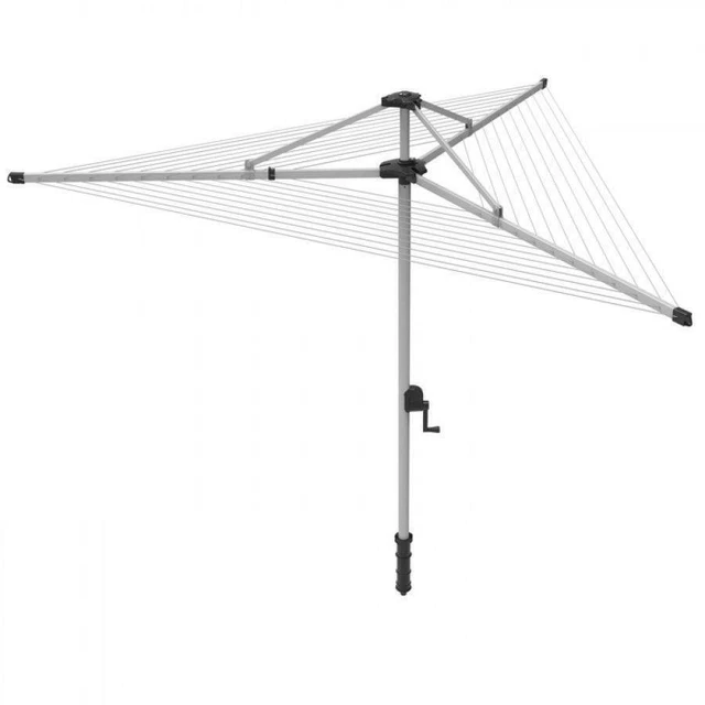 ADDIS 3 ARM Crank & Lift Outdoor Rotary Dryer Airer Clothes Washing ...