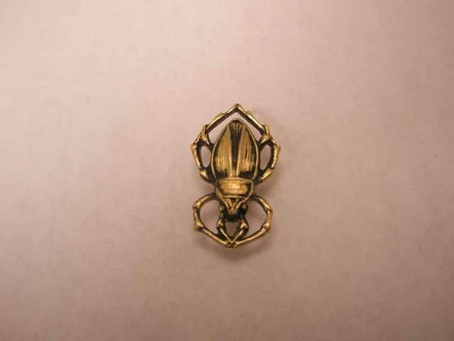 LONG LEG ARMORED Scarab Beatles Insect Vintage Tie Tack Lapel Pin ...
