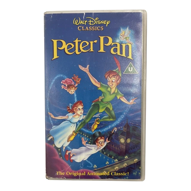 WALT DISNEY CLASSICS Peter Pan VHS Original Animated Classic U Cert £9. ...