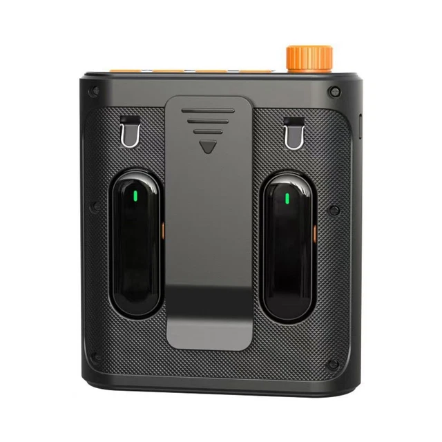 PORTABLE VOICE AMPLIFIER with 2 Microphones for Teachers & Elderly7653 ...
