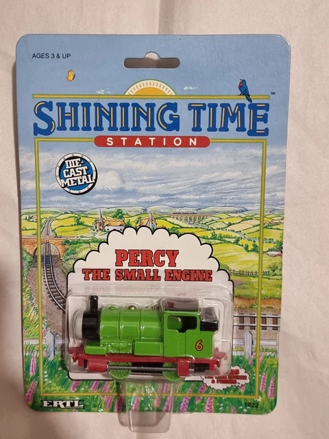 THOMAS TANK ENGINE & Friends ERTL PERCY TRAIN DIECAST NEW SHINING TIME ...