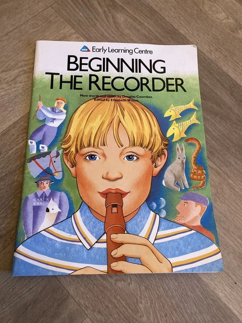 BEGINNING THE RECORDER original 1989 vintage book early learning Centre ...