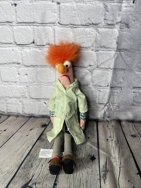 VINTAGE MUPPETS BEAKER 12” Plush Toy Muppet Vision 3D Walt Disney World ...