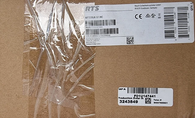 RTS INTERCOM SYSTEM KP32BLK-5F-NC $1,890.26 - PicClick CA